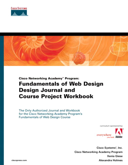 Fundamentals of Web Design, Design Journal and Course Project Workbook Q15(Cisco Networking ...